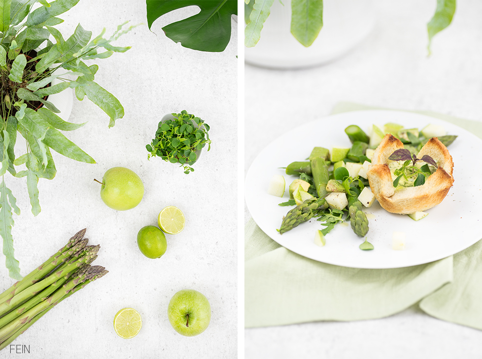 Food- und Interiorinspiration im Greenery Look - Fein und Fabelhaft